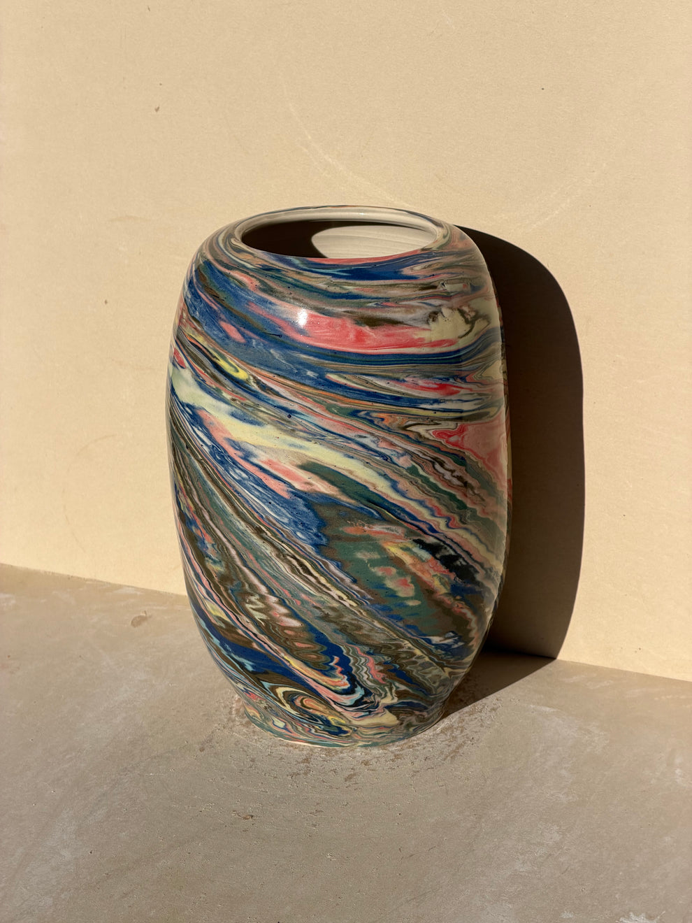Scrap Nerikomi Vase – Sunrise Ceramics